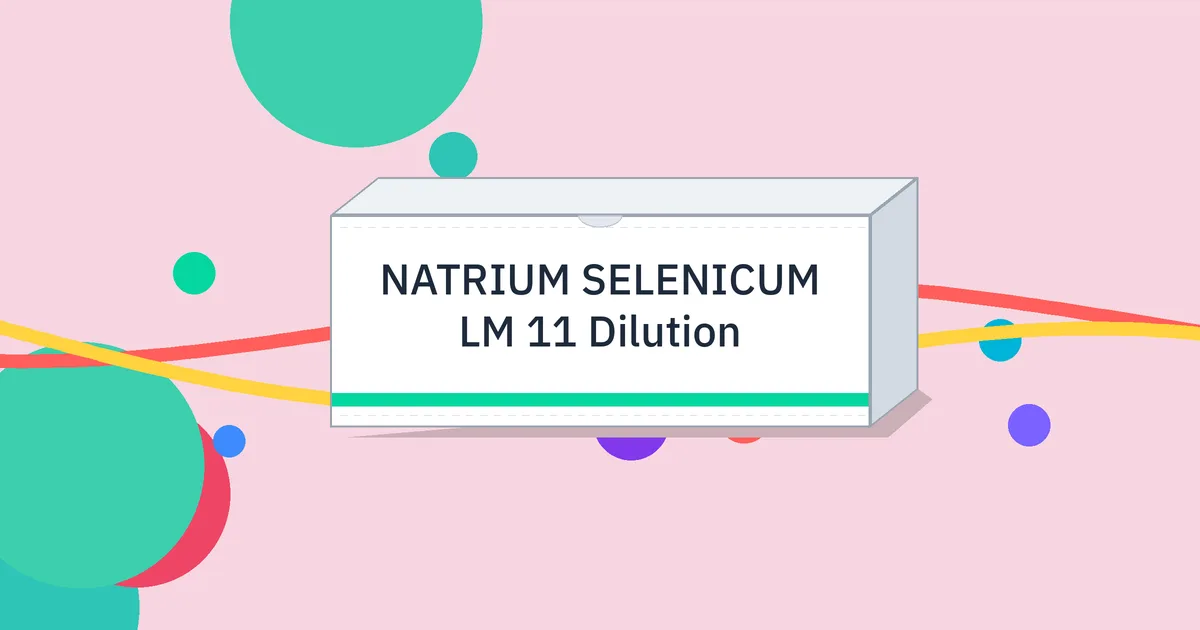 Symbolbild: Packung mit der Aufschrift NATRIUM SELENICUM LM 11 Dilution (PZN 13616760) – Verfügbarkeit und Bezug in Apotheken in Frankfurt am Main
