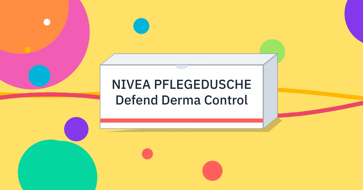 Symbolbild: Packung mit der Aufschrift NIVEA PFLEGEDUSCHE Defend Derma Control (PZN 20723025) – Verfügbarkeit und Bezug in Apotheken in Frankfurt am Main