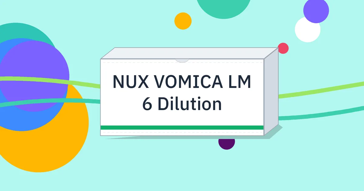 Symbolbild: Packung mit der Aufschrift NUX VOMICA LM 6 Dilution (PZN 02603139) – Verfügbarkeit und Bezug in Apotheken in Frankfurt am Main