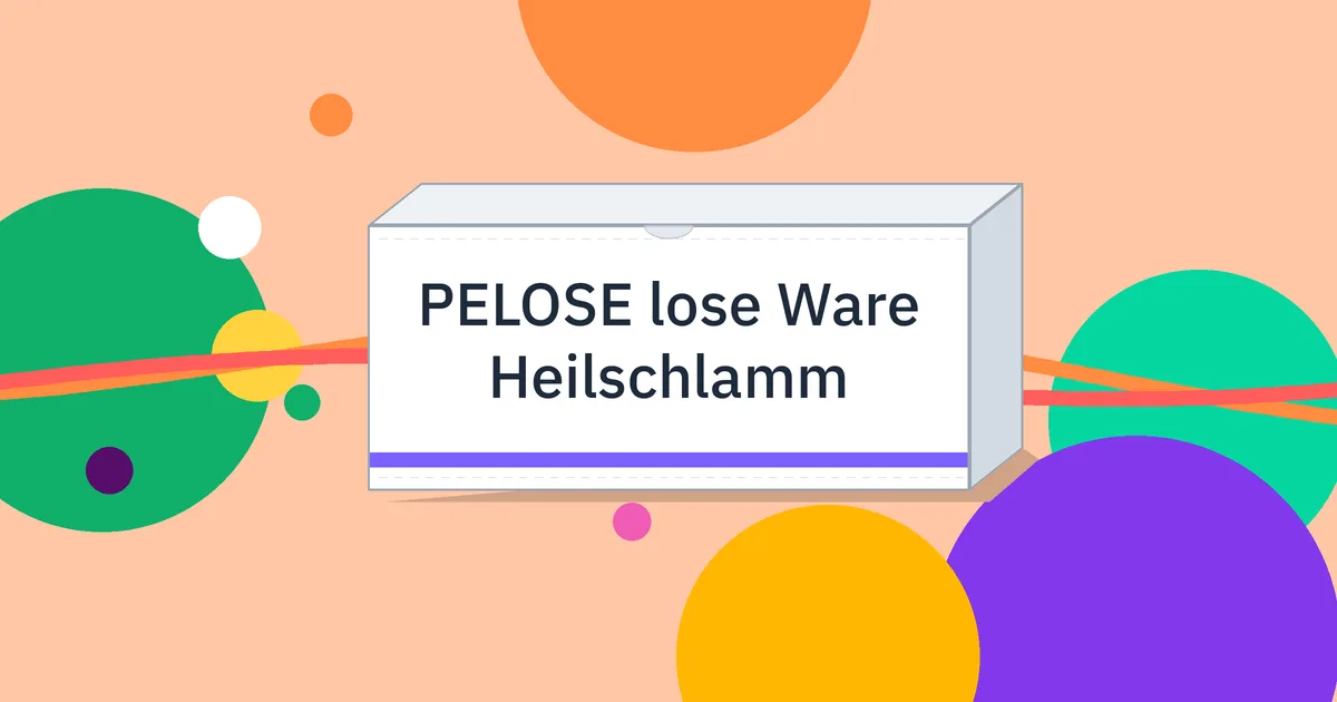 Symbolbild: Packung mit der Aufschrift PELOSE lose Ware Heilschlamm (PZN 04843600) – Verfügbarkeit und Bezug in Apotheken in Frankfurt am Main