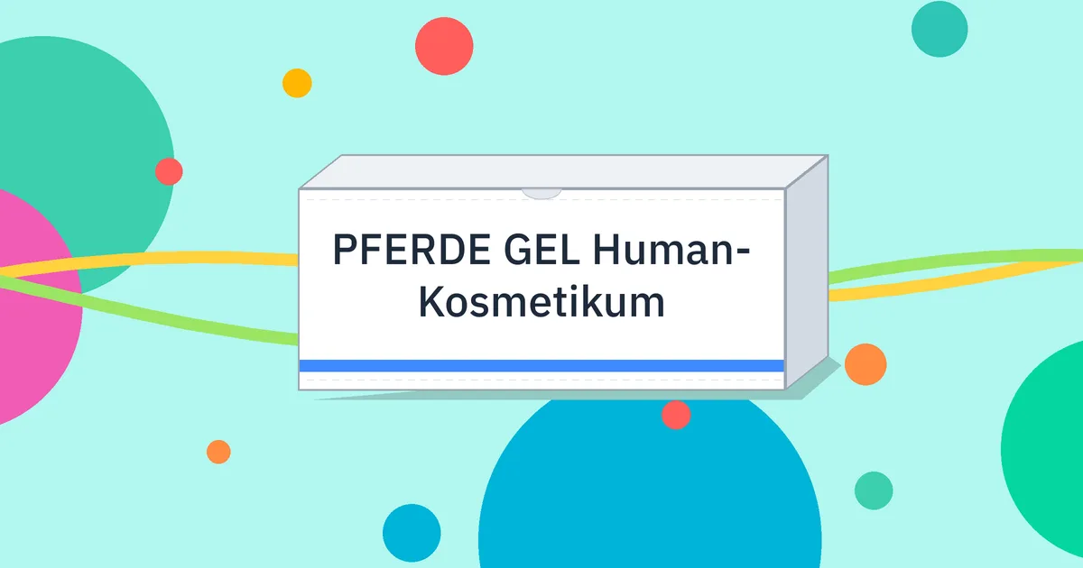 Symbolbild: Packung mit der Aufschrift PFERDE GEL Human-Kosmetikum (PZN 12361097) – Verfügbarkeit und Bezug in Apotheken in Frankfurt am Main