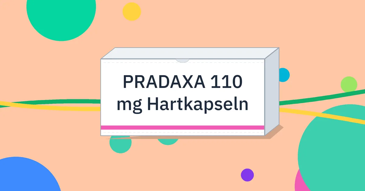 Symbolbild: Packung mit der Aufschrift PRADAXA 110 mg Hartkapseln (PZN 13894045) – Verfügbarkeit und Bezug in Apotheken in Frankfurt am Main