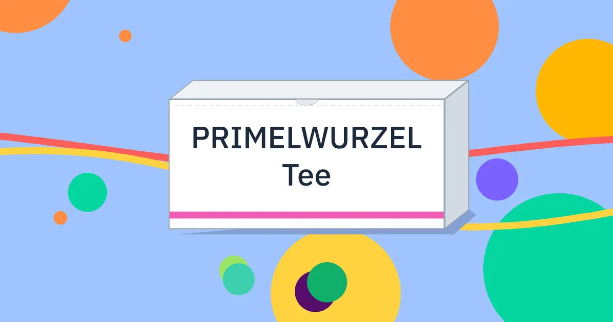 Symbolbild: Packung mit der Aufschrift PRIMELWURZEL Tee (PZN 18301216) – Verfügbarkeit und Bezug in Apotheken in Frankfurt am Main