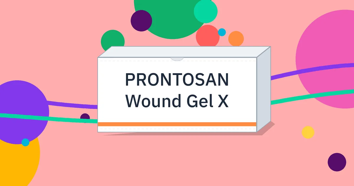 Symbolbild: Packung mit der Aufschrift PRONTOSAN Wound Gel X (PZN 16780595) – Verfügbarkeit und Bezug in Apotheken in Frankfurt am Main