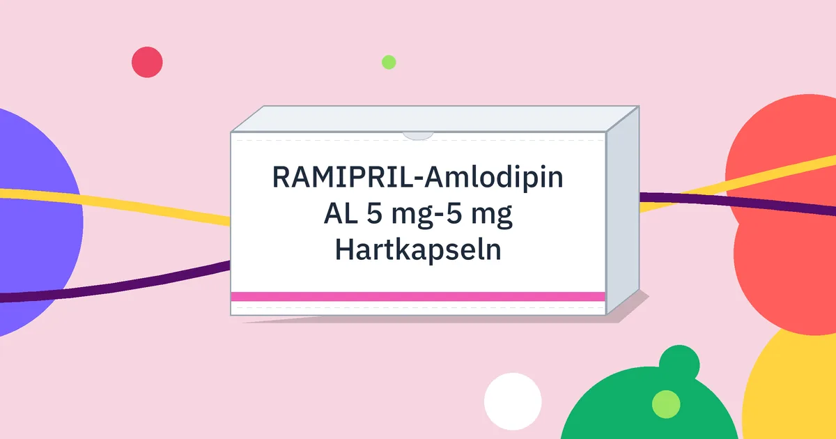 Symbolbild: Packung mit der Aufschrift RAMIPRIL-Amlodipin AL 5 mg-5 mg Hartkapseln (PZN 19817287) – Verfügbarkeit und Bezug in Apotheken in Frankfurt am Main