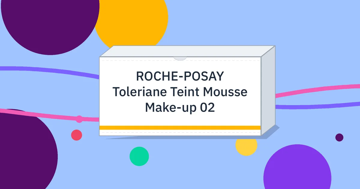 Symbolbild: Packung mit der Aufschrift ROCHE-POSAY Toleriane Teint Mousse Make-up 02 (PZN 01829048) – Verfügbarkeit und Bezug in Apotheken in Frankfurt am Main