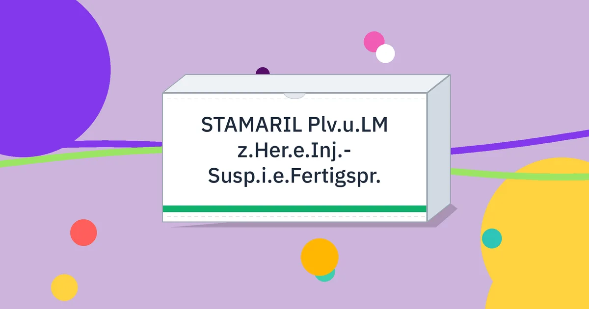 Symbolbild: Packung mit der Aufschrift STAMARIL Plv.u.LM z.Her.e.Inj.-Susp.i.e.Fertigspr. (PZN 09233734) – Verfügbarkeit und Bezug in Apotheken in Frankfurt am Main
