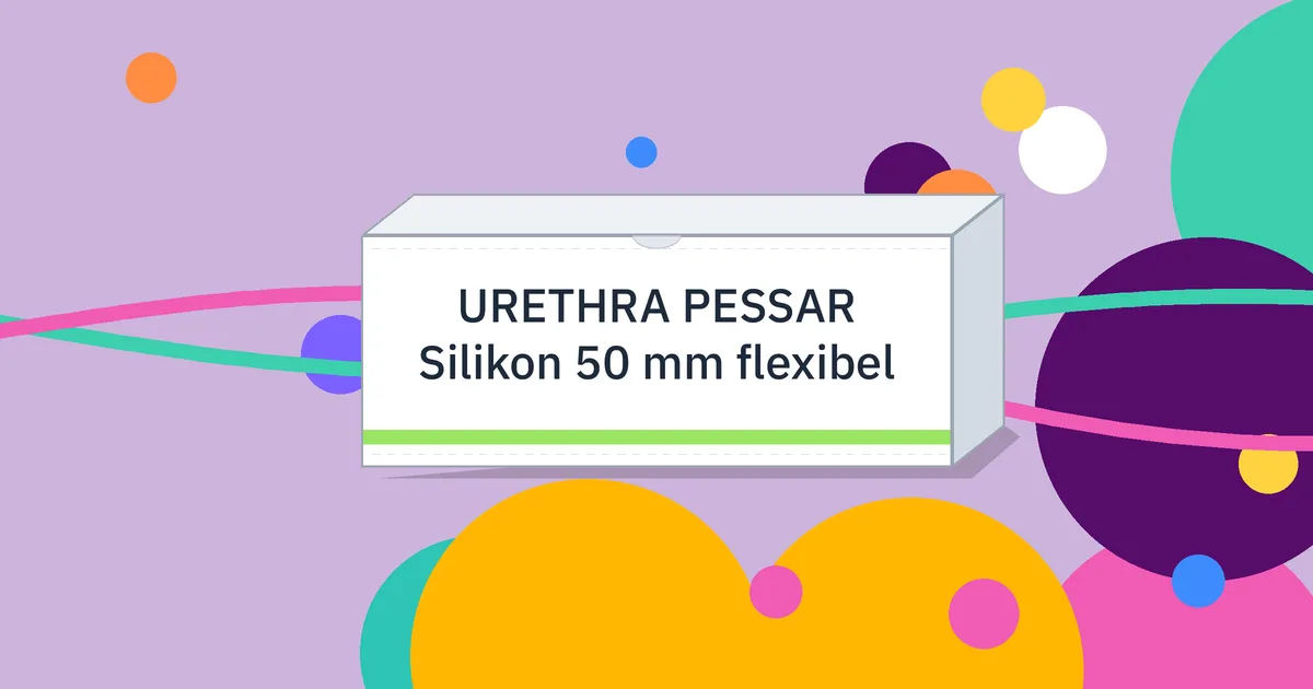 Symbolbild: Packung mit der Aufschrift URETHRA PESSAR Silikon 50 mm flexibel (PZN 04845579) – Verfügbarkeit und Bezug in Apotheken in Frankfurt am Main