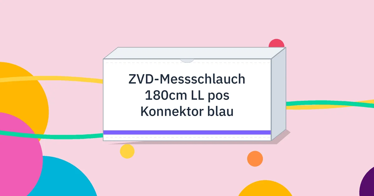 Symbolbild: Packung mit der Aufschrift ZVD-Messschlauch 180cm LL pos Konnektor blau (PZN 17487259) – Verfügbarkeit und Bezug in Apotheken in Frankfurt am Main