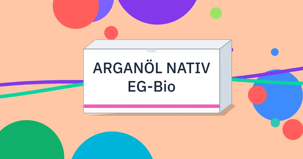 Symbolbild: Packung mit der Aufschrift ARGANÖL NATIV EG-Bio (PZN 14265682) – Verfügbarkeit und Bezug in Apotheken in Frankfurt am Main
