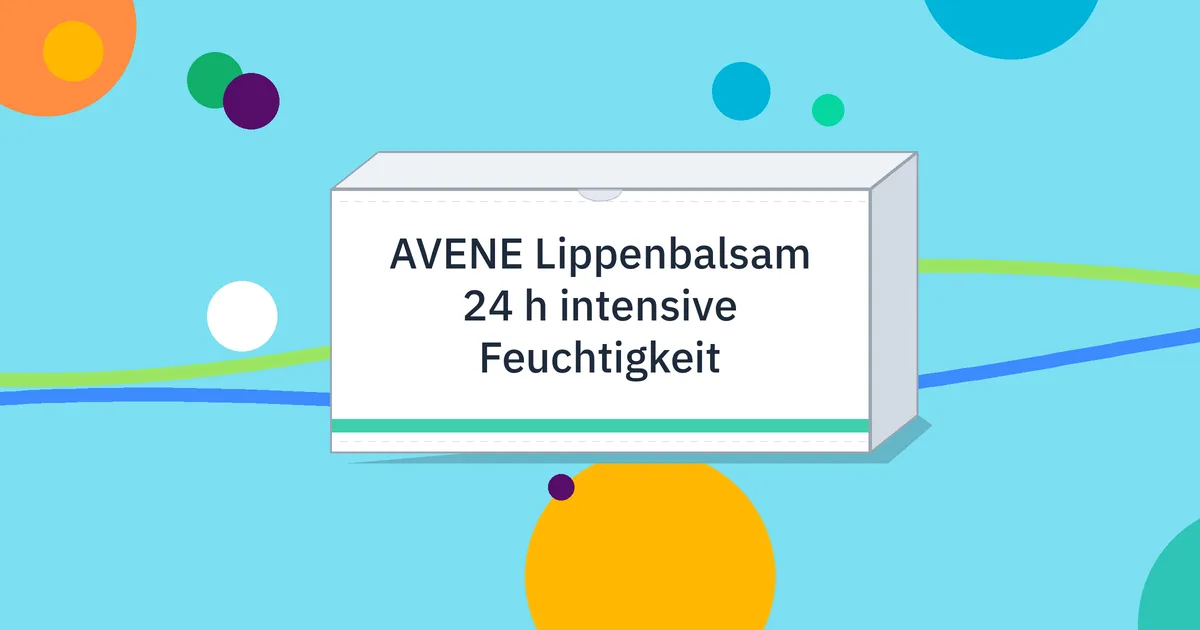 Symbolbild: Packung mit der Aufschrift AVENE Lippenbalsam 24 h intensive Feuchtigkeit (PZN 16971378) – Verfügbarkeit und Bezug in Apotheken in Frankfurt am Main