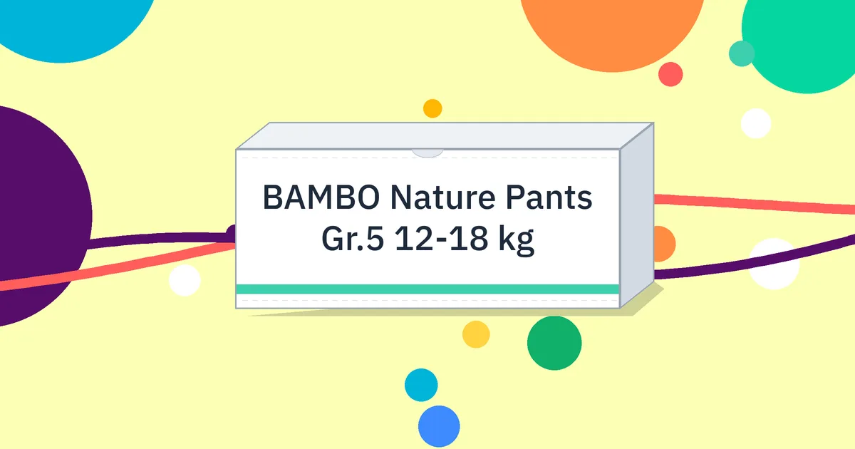 Symbolbild: Packung mit der Aufschrift BAMBO Nature Pants Gr.5 12-18 kg (PZN 15416893) – Verfügbarkeit und Bezug in Apotheken in Frankfurt am Main