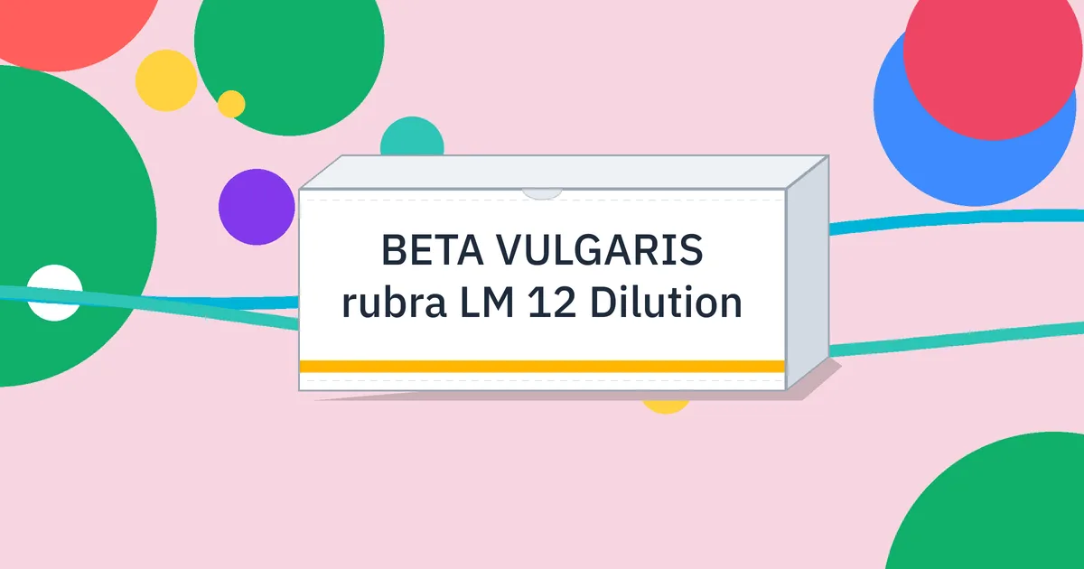 Symbolbild: Packung mit der Aufschrift BETA VULGARIS rubra LM 12 Dilution (PZN 13385007) – Verfügbarkeit und Bezug in Apotheken in Frankfurt am Main