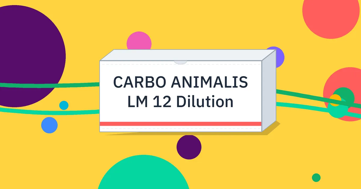 Symbolbild: Packung mit der Aufschrift CARBO ANIMALIS LM 12 Dilution (PZN 02601287) – Verfügbarkeit und Bezug in Apotheken in Frankfurt am Main