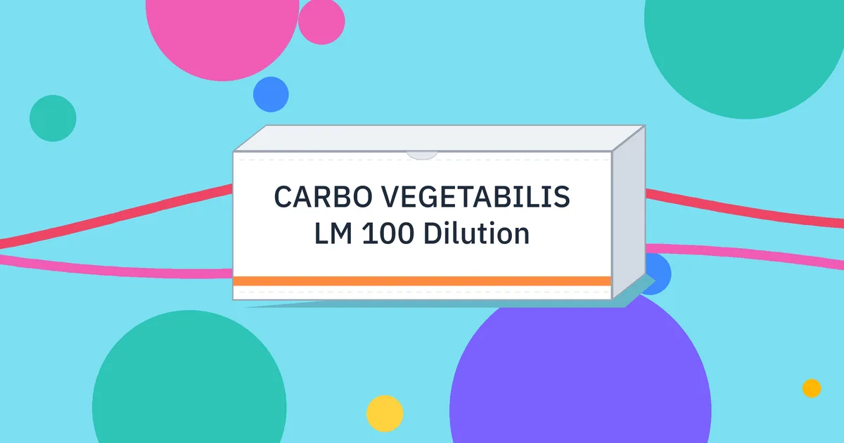 Symbolbild: Packung mit der Aufschrift CARBO VEGETABILIS LM 100 Dilution (PZN 12809729) – Verfügbarkeit und Bezug in Apotheken in Frankfurt am Main