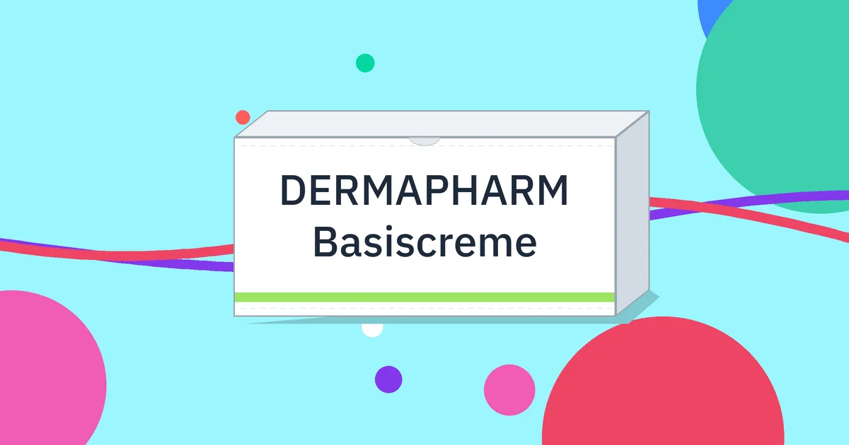 Symbolbild: Packung mit der Aufschrift DERMAPHARM Basiscreme (PZN 00550752) – Verfügbarkeit und Bezug in Apotheken in Frankfurt am Main