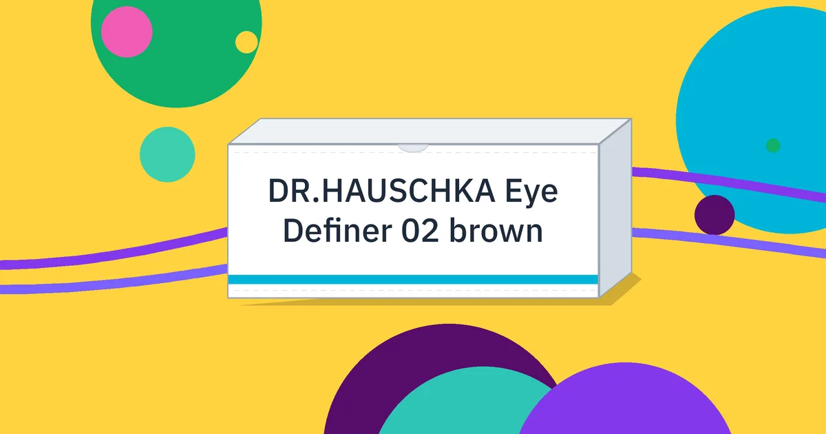 Symbolbild: Packung mit der Aufschrift DR.HAUSCHKA Eye Definer 02 brown (PZN 18651330) – Verfügbarkeit und Bezug in Apotheken in Frankfurt am Main