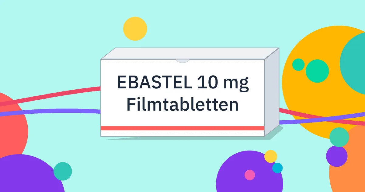 Symbolbild: Packung mit der Aufschrift EBASTEL 10 mg Filmtabletten (PZN 10944570) – Verfügbarkeit und Bezug in Apotheken in Frankfurt am Main