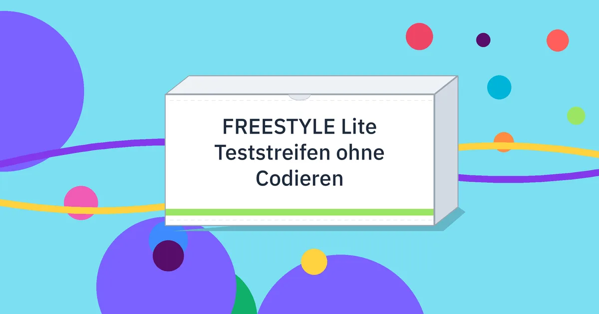 Symbolbild: Packung mit der Aufschrift FREESTYLE Lite Teststreifen ohne Codieren (PZN 17583419) – Verfügbarkeit und Bezug in Apotheken in Frankfurt am Main
