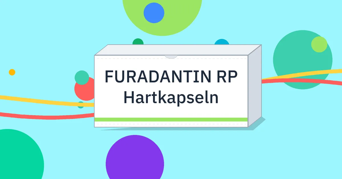 Symbolbild: Packung mit der Aufschrift FURADANTIN RP Hartkapseln (PZN 02014147) – Verfügbarkeit und Bezug in Apotheken in Frankfurt am Main