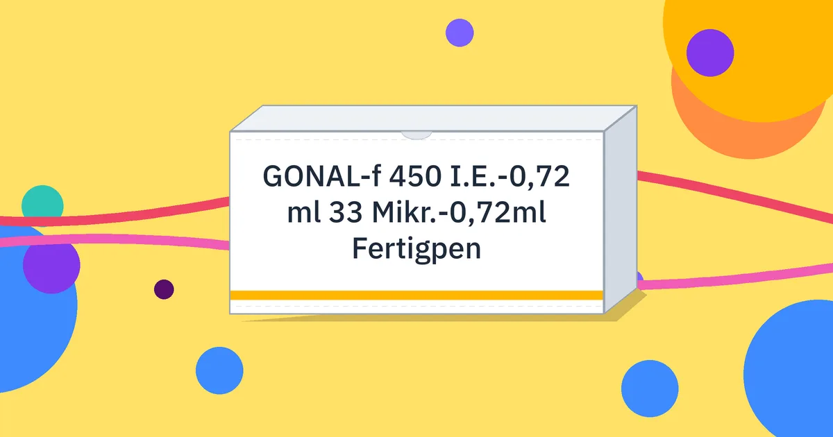 Symbolbild: Packung mit der Aufschrift GONAL-f 450 I.E.-0,72 ml 33 Mikr.-0,72ml Fertigpen (PZN 19628712) – Verfügbarkeit und Bezug in Apotheken in Frankfurt am Main