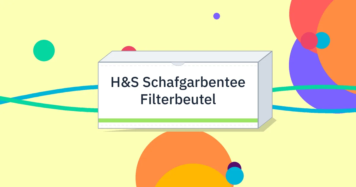 Symbolbild: Packung mit der Aufschrift H&S Schafgarbentee Filterbeutel (PZN 02286070) – Verfügbarkeit und Bezug in Apotheken in Frankfurt am Main