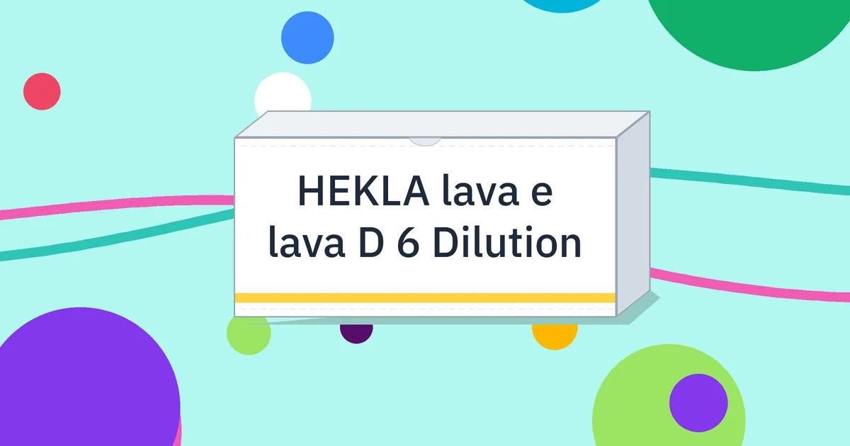 Symbolbild: Packung mit der Aufschrift HEKLA lava e lava D 6 Dilution (PZN 11111599) – Verfügbarkeit und Bezug in Apotheken in Frankfurt am Main