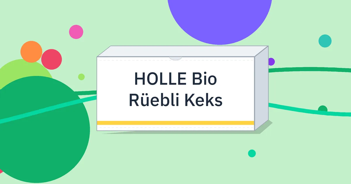Symbolbild: Packung mit der Aufschrift HOLLE Bio Rüebli Keks (PZN 18913706) – Verfügbarkeit und Bezug in Apotheken in Frankfurt am Main