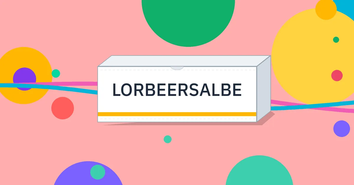 Symbolbild: Packung mit der Aufschrift LORBEERSALBE (PZN 18452493) – Verfügbarkeit und Bezug in Apotheken in Frankfurt am Main