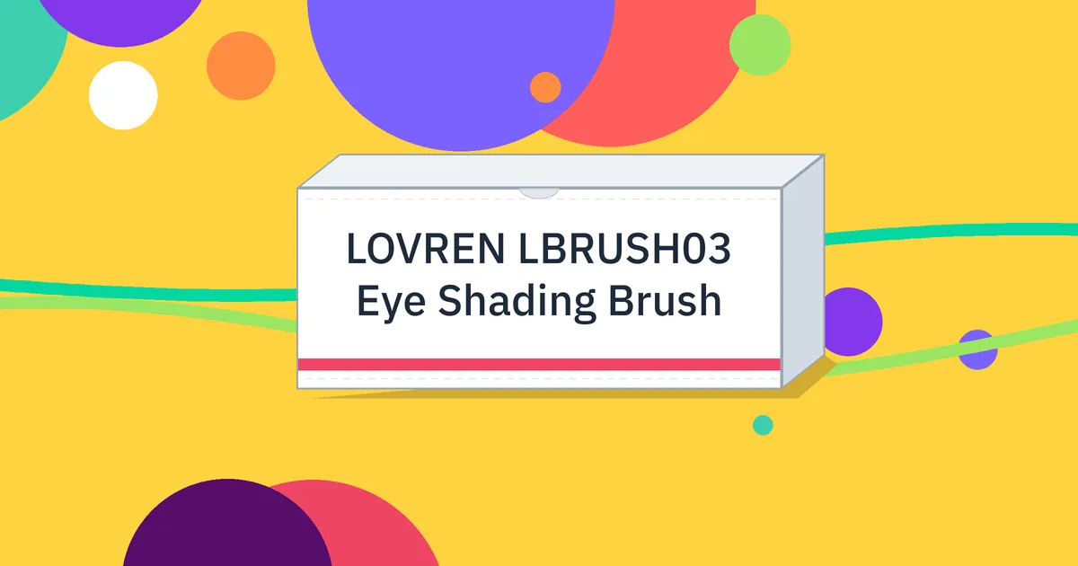 Symbolbild: Packung mit der Aufschrift LOVREN LBRUSH03 Eye Shading Brush (PZN 20578646) – Verfügbarkeit und Bezug in Apotheken in Frankfurt am Main