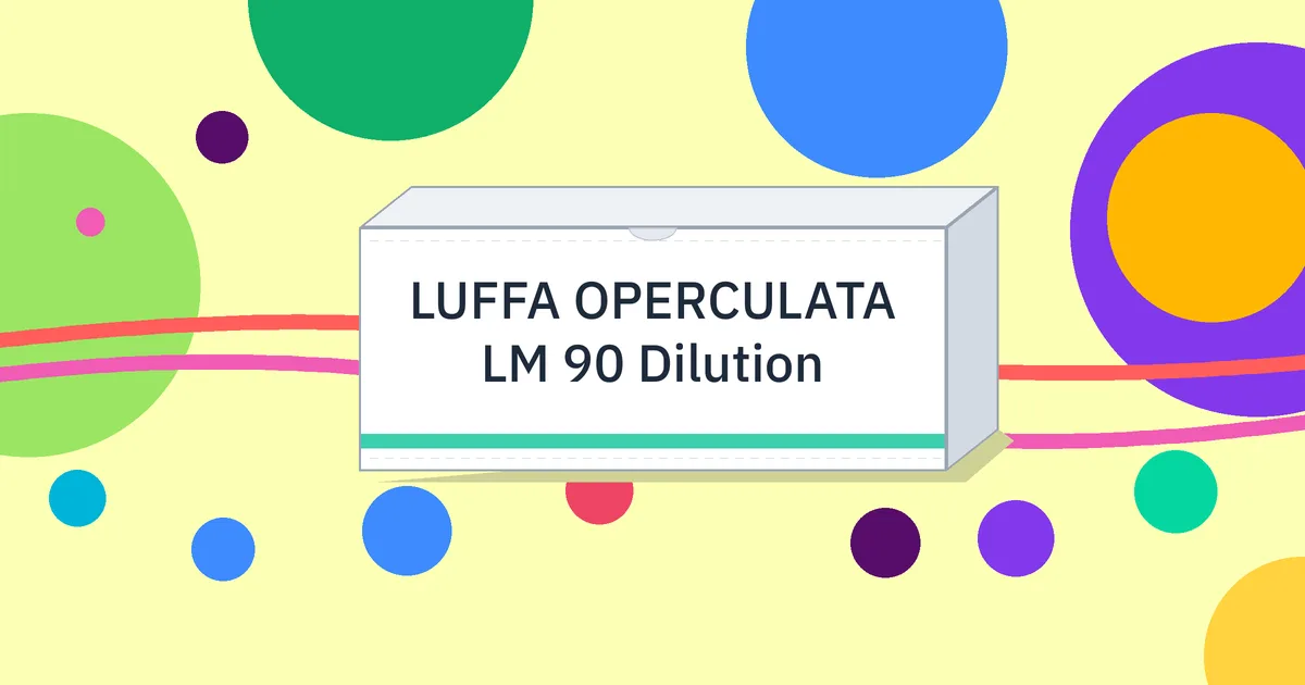 Symbolbild: Packung mit der Aufschrift LUFFA OPERCULATA LM 90 Dilution (PZN 12933582) – Verfügbarkeit und Bezug in Apotheken in Frankfurt am Main