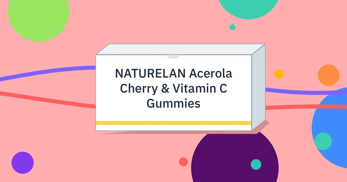 Symbolbild: Packung mit der Aufschrift NATURELAN Acerola Cherry & Vitamin C Gummies (PZN 19445420) – Verfügbarkeit und Bezug in Apotheken in Frankfurt am Main