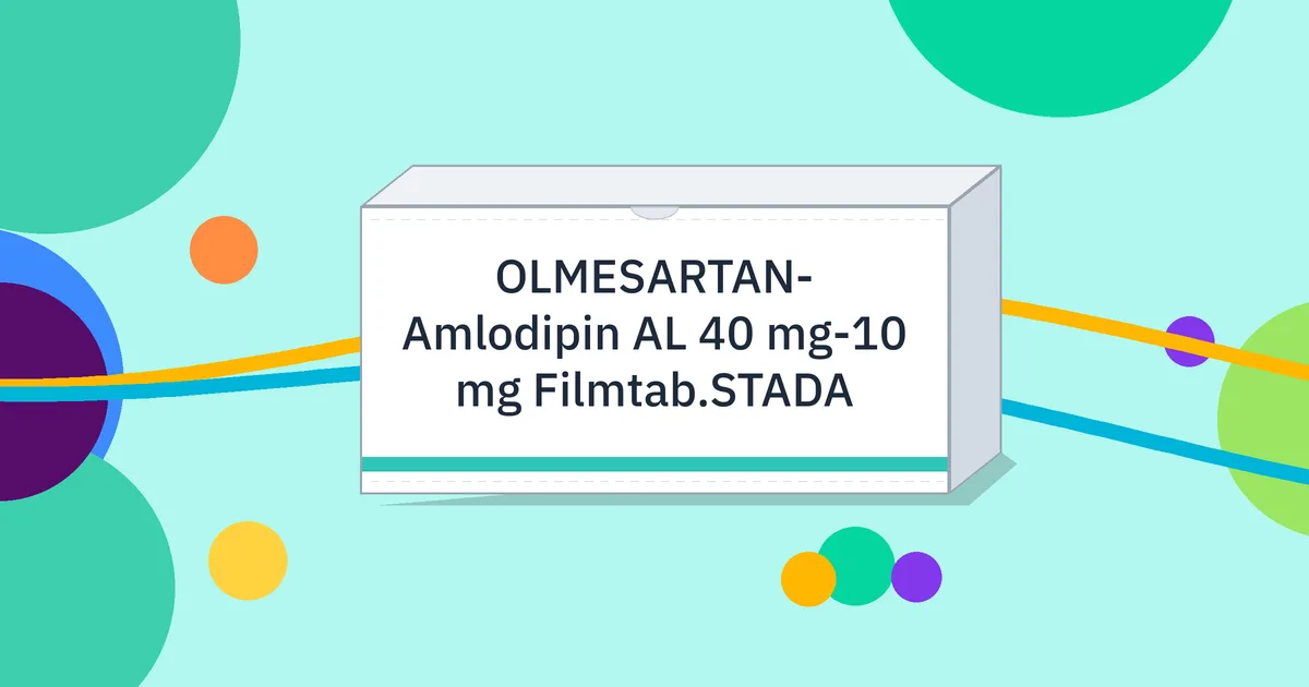Symbolbild: Packung mit der Aufschrift OLMESARTAN-Amlodipin AL 40 mg-10 mg Filmtab.STADA (PZN 19818789) – Verfügbarkeit und Bezug in Apotheken in Frankfurt am Main
