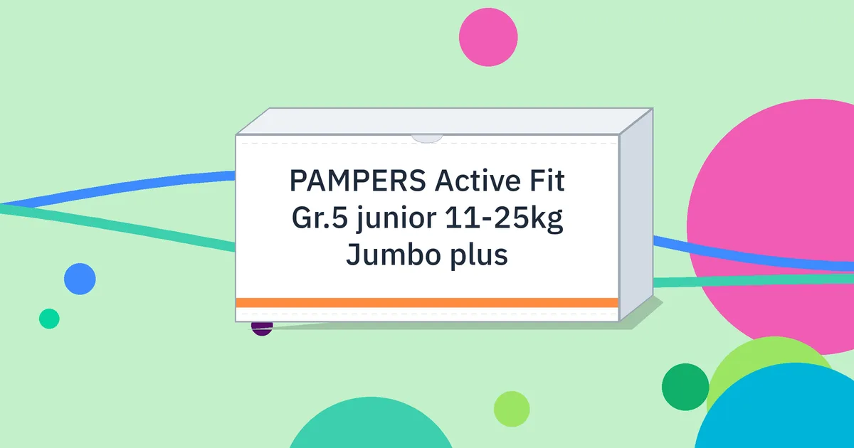 Symbolbild: Packung mit der Aufschrift PAMPERS Active Fit Gr.5 junior 11-25kg Jumbo plus (PZN 10256491) – Verfügbarkeit und Bezug in Apotheken in Frankfurt am Main