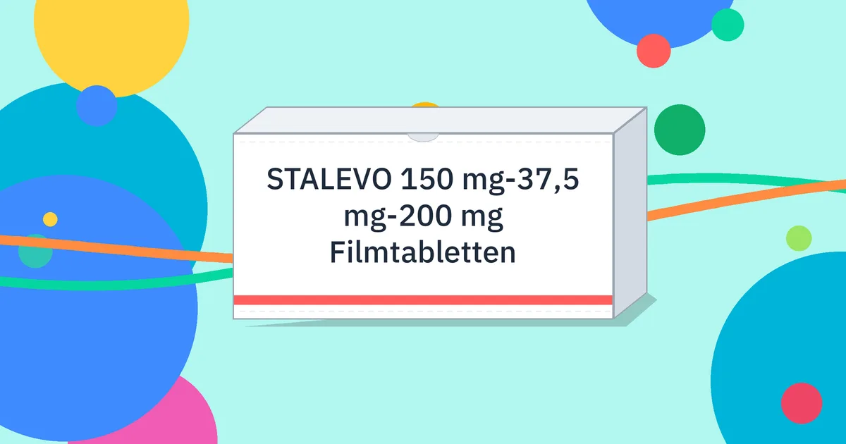 Symbolbild: Packung mit der Aufschrift STALEVO 150 mg-37,5 mg-200 mg Filmtabletten (PZN 16124046) – Verfügbarkeit und Bezug in Apotheken in Frankfurt am Main