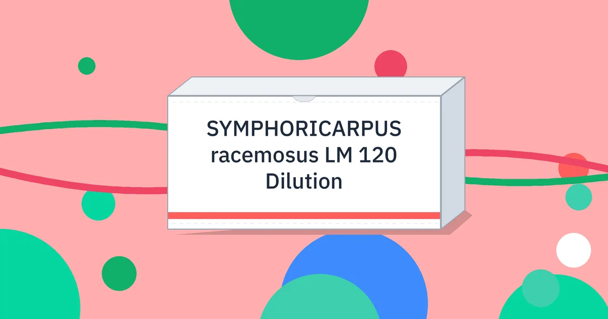 Symbolbild: Packung mit der Aufschrift SYMPHORICARPUS racemosus LM 120 Dilution (PZN 13211572) – Verfügbarkeit und Bezug in Apotheken in Frankfurt am Main