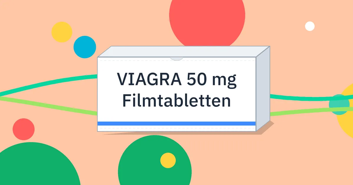 Symbolbild: Packung mit der Aufschrift VIAGRA 50 mg Filmtabletten (PZN 06785278) – Verfügbarkeit und Bezug in Apotheken in Frankfurt am Main