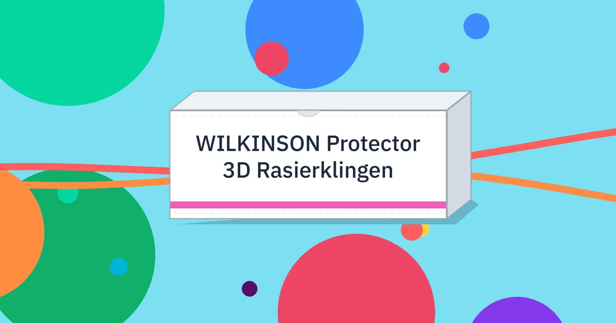 Symbolbild: Packung mit der Aufschrift WILKINSON Protector 3D Rasierklingen (PZN 00107488) – Verfügbarkeit und Bezug in Apotheken in Frankfurt am Main