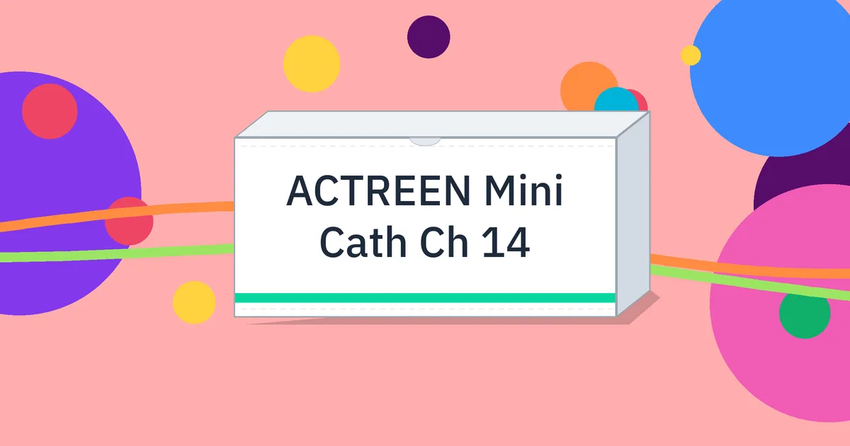 Symbolbild: Packung mit der Aufschrift ACTREEN Mini Cath Ch 14 (PZN 18295510) – Verfügbarkeit und Bezug in Apotheken in Frankfurt am Main