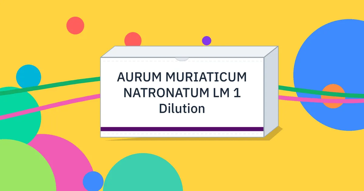 Symbolbild: Packung mit der Aufschrift AURUM MURIATICUM NATRONATUM LM 1 Dilution (PZN 12785822) – Verfügbarkeit und Bezug in Apotheken in Frankfurt am Main