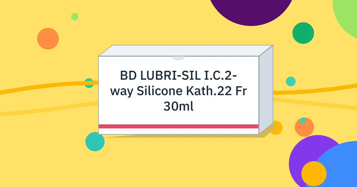 Symbolbild: Packung mit der Aufschrift BD LUBRI-SIL I.C.2-way Silicone Kath.22 Fr 30ml (PZN 20594651) – Verfügbarkeit und Bezug in Apotheken in Frankfurt am Main