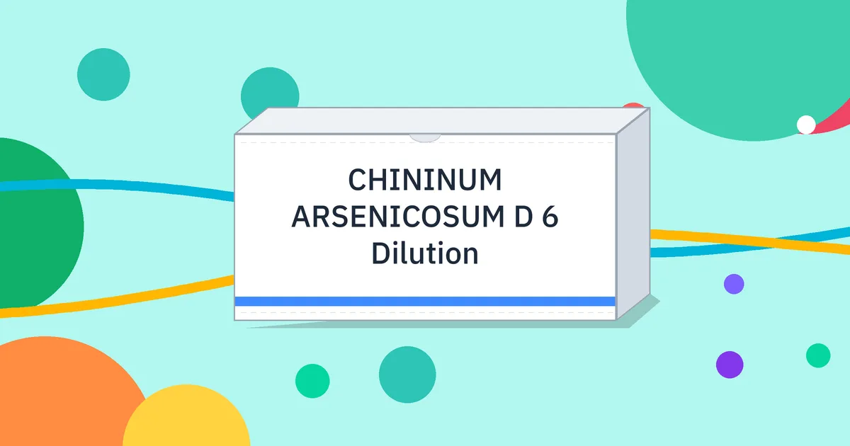 Symbolbild: Packung mit der Aufschrift CHININUM ARSENICOSUM D 6 Dilution (PZN 02117491) – Verfügbarkeit und Bezug in Apotheken in Frankfurt am Main