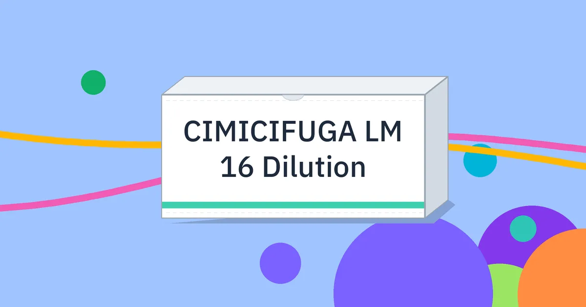 Symbolbild: Packung mit der Aufschrift CIMICIFUGA LM 16 Dilution (PZN 12819136) – Verfügbarkeit und Bezug in Apotheken in Frankfurt am Main