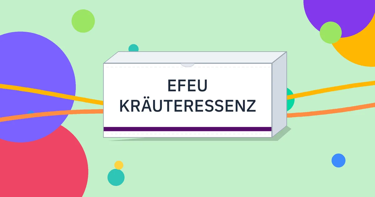Symbolbild: Packung mit der Aufschrift EFEU KRÄUTERESSENZ (PZN 16361042) – Verfügbarkeit und Bezug in Apotheken in Frankfurt am Main
