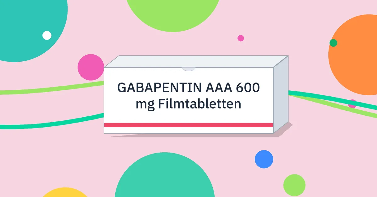 Symbolbild: Packung mit der Aufschrift GABAPENTIN AAA 600 mg Filmtabletten (PZN 02161090) – Verfügbarkeit und Bezug in Apotheken in Frankfurt am Main