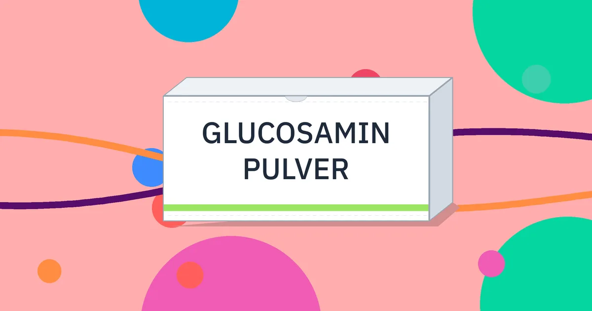 Symbolbild: Packung mit der Aufschrift GLUCOSAMIN PULVER (PZN 10230942) – Verfügbarkeit und Bezug in Apotheken in Frankfurt am Main