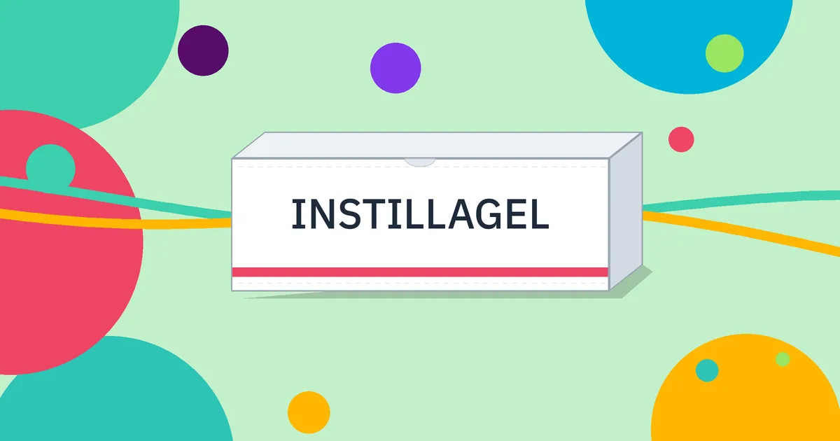 Symbolbild: Packung mit der Aufschrift INSTILLAGEL (PZN 01278341) – Verfügbarkeit und Bezug in Apotheken in Frankfurt am Main