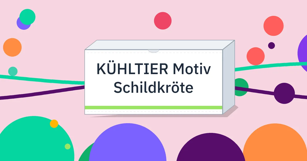 Symbolbild: Packung mit der Aufschrift KÜHLTIER Motiv Schildkröte (PZN 15606323) – Verfügbarkeit und Bezug in Apotheken in Frankfurt am Main