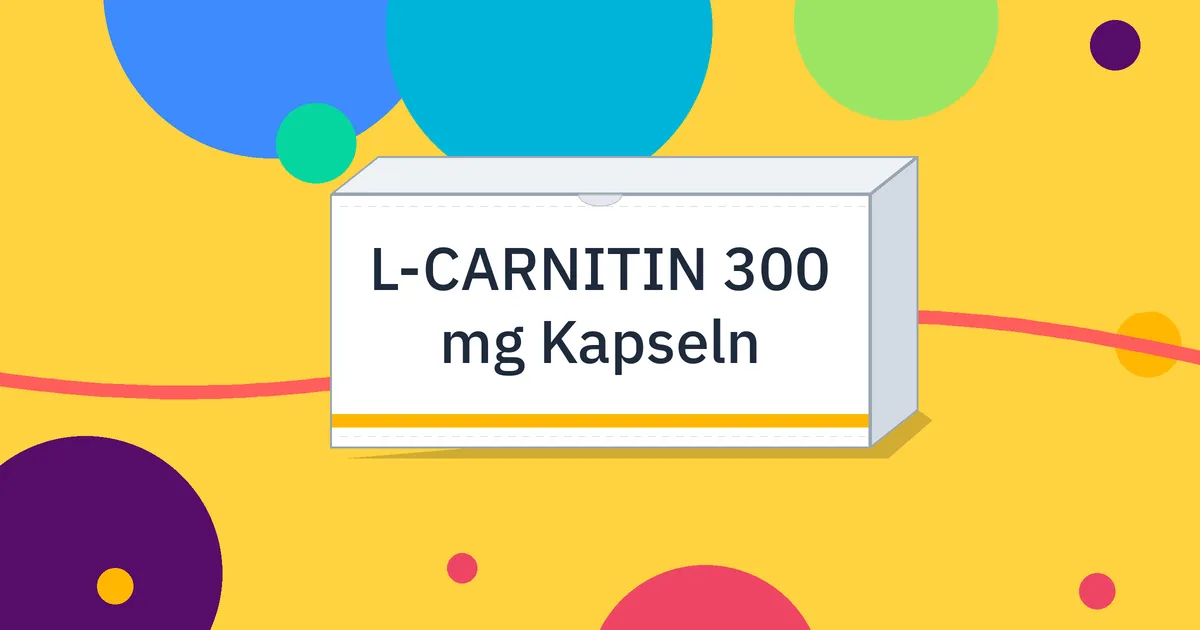 Symbolbild: Packung mit der Aufschrift L-CARNITIN 300 mg Kapseln (PZN 00499235) – Verfügbarkeit und Bezug in Apotheken in Frankfurt am Main