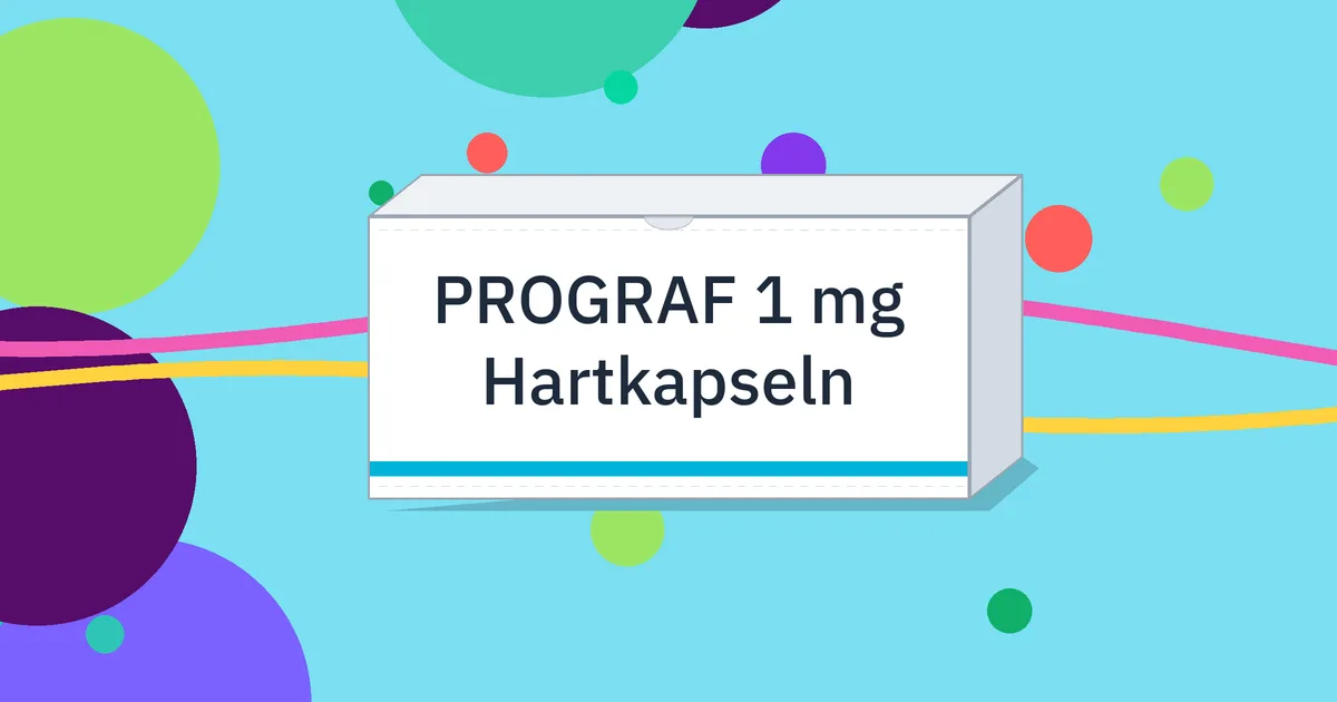 Symbolbild: Packung mit der Aufschrift PROGRAF 1 mg Hartkapseln (PZN 15201359) – Verfügbarkeit und Bezug in Apotheken in Frankfurt am Main